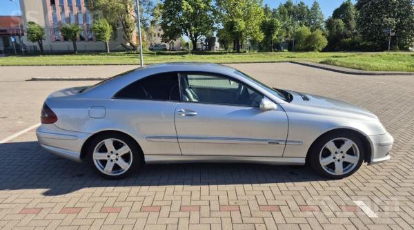 Pelēks Mercedes-Benz clk-270 2003 Rīga, ar dzinēja tilpumu 2.70 L un nobraukumu 282 tūkst. km par 2500 €, foto 4 vietnē AUTOMOTO.COM.LV