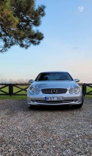 Grey Mercedes-Benz clk-270 2003 in Jurbarkas, with an engine capacity of 2.70 L and mileage of 333 thousand km for 2300 €, photo  on AUTOMOTO.COM.LV