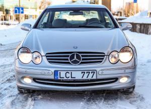 Pelēks Mercedes-Benz clk-270 2004 Viļņa, ar dzinēja tilpumu 2.69 L un nobraukumu 203 tūkst. km par 3800 €, foto 2 vietnē AUTOMOTO.COM.LV