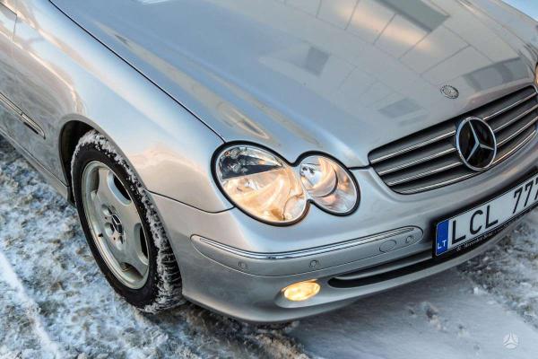 Pelēks Mercedes-Benz clk-270 2004 Viļņa, ar dzinēja tilpumu 2.69 L un nobraukumu 203 tūkst. km par 3800 €, foto 4 vietnē AUTOMOTO.COM.LV