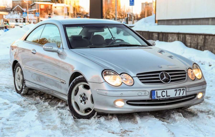 Pelēks Mercedes-Benz clk-270 2004 Viļņa, ar dzinēja tilpumu 2.69 L un nobraukumu 203 tūkst. km par 3800 €, foto 39 vietnē AUTOMOTO.COM.LV
