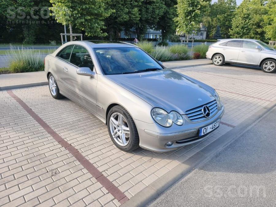 Pelēks Mercedes-Benz clk-270 2004 Rīga, ar dzinēja tilpumu 2.70 L un nobraukumu 251 tūkst. km par 2750 €, foto 1 vietnē AUTOMOTO.COM.LV