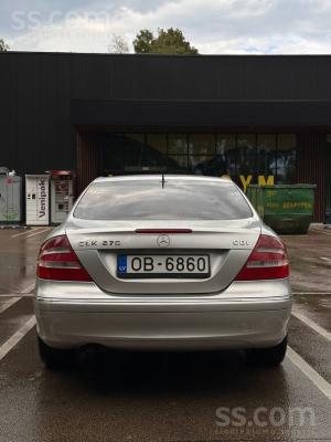 Grey Mercedes-Benz clk-270 2004 in Riga, with an engine capacity of 2.70 L and mileage of 344 thousand km for 2500 €, photo 5 on AUTOMOTO.COM.LV