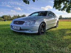 Grey Mercedes-Benz clk-270 2005 in Ogre, with an engine capacity of 2.70 L and mileage of 297 thousand km for 3200 €, photo  on AUTOMOTO.COM.LV