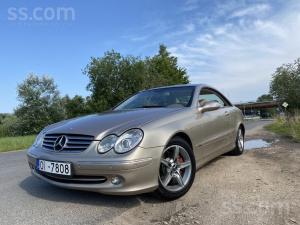 Yellow Mercedes-Benz clk-270 2004 in Riga, with an engine capacity of 2.70 L and mileage of 250 thousand km for 2500 €, photo 6 on AUTOMOTO.COM.LV
