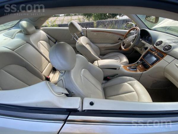 Dzeltens Mercedes-Benz clk-270 2004 Rīga, ar dzinēja tilpumu 2.70 L un nobraukumu 250 tūkst. km par 2500 €, foto 6 vietnē AUTOMOTO.COM.LV