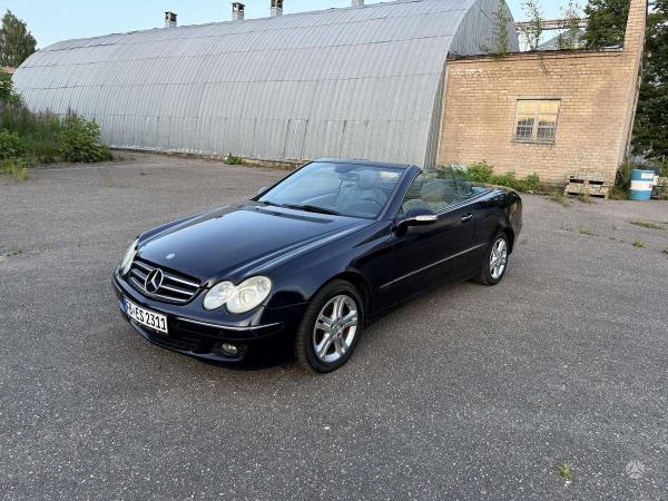 Blue Mercedes-Benz clk-280 2005 in Kupiskis, with an engine capacity of 3.00 L and mileage of 269 thousand km for 2950 €, photo 3 on AUTOMOTO.COM.LV
