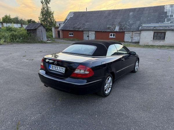 Blue Mercedes-Benz clk-280 2005 in Kupiskis, with an engine capacity of 3.00 L and mileage of 269 thousand km for 2950 €, photo 10 on AUTOMOTO.COM.LV