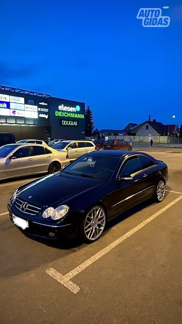 Blue Mercedes-Benz clk-280 2006 in Kaunas, with an engine capacity of 2.80 L and mileage of 215 thousand km for 3200 €, photo 1 on AUTOMOTO.COM.LV