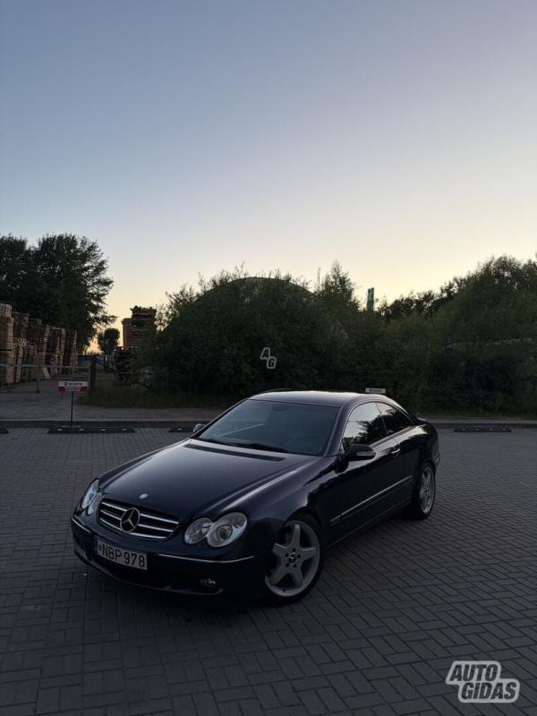 Blue Mercedes-Benz clk-280 2006 in Kaunas, with an engine capacity of 2.80 L and mileage of 215 thousand km for 3200 €, photo 7 on AUTOMOTO.COM.LV