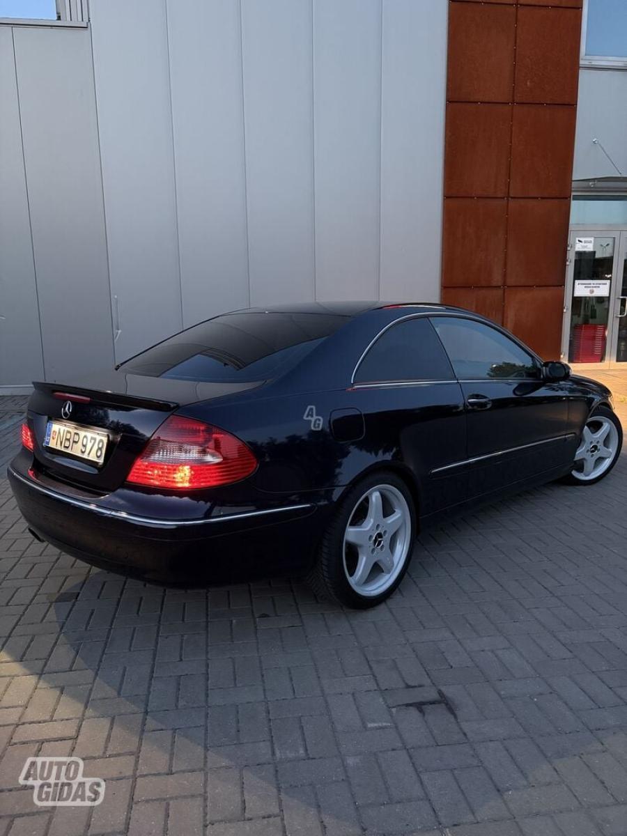 Blue Mercedes-Benz clk-280 2006 in Kaunas, with an engine capacity of 2.80 L and mileage of 215 thousand km for 3200 €, photo 9 on AUTOMOTO.COM.LV