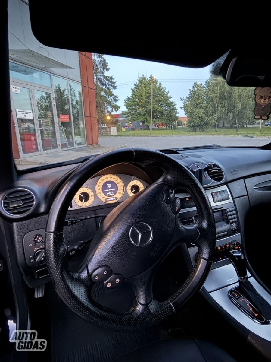 Blue Mercedes-Benz clk-280 2006 in Kaunas, with an engine capacity of 2.80 L and mileage of 215 thousand km for 3200 €, photo 13 on AUTOMOTO.COM.LV