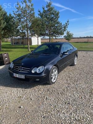 Blue Mercedes-Benz clk-280 2007 in Aizkraukle, with an engine capacity of 3.00 L and mileage of 207 thousand km for 7500 €, photo 3 on AUTOMOTO.COM.LV
