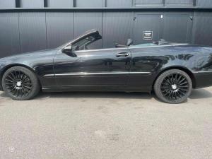 Black Mercedes-Benz CLK 320 2006 in Vilnius, with an engine capacity of 3.00 L and mileage of 380 thousand km for 3000 €, photo  on AUTOMOTO.COM.LV