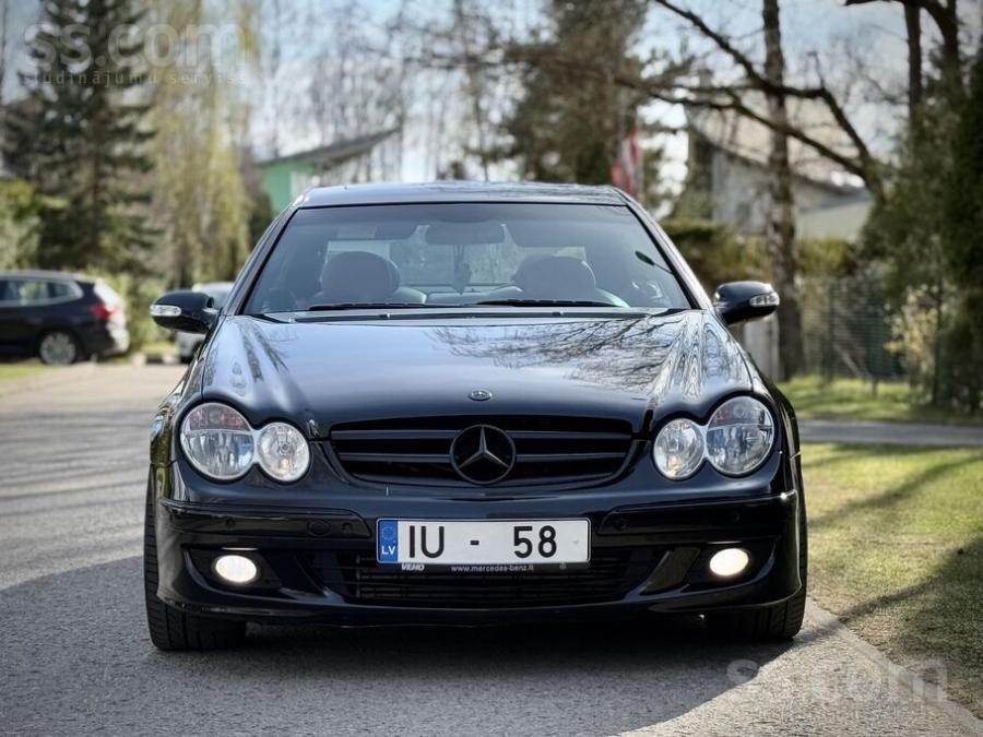 Melns Mercedes-Benz CLK 320 2006 Rīga, ar dzinēja tilpumu 3.00 L un nobraukumu 339 tūkst. km par 5990 €, foto 4 vietnē AUTOMOTO.COM.LV