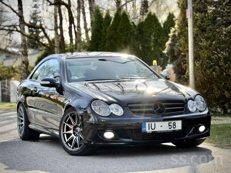 Melns Mercedes-Benz CLK 320 2006 Rīga, ar dzinēja tilpumu 3.00 L un nobraukumu 339 tūkst. km par 5990 €, foto 6 vietnē AUTOMOTO.COM.LV