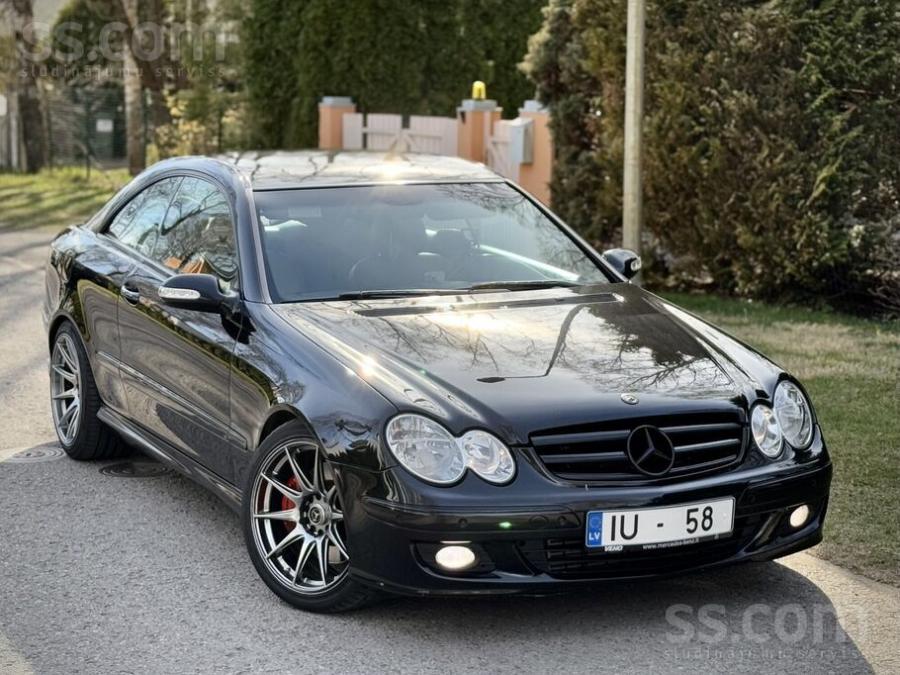 Melns Mercedes-Benz CLK 320 2006 Rīga, ar dzinēja tilpumu 3.00 L un nobraukumu 339 tūkst. km par 5990 €, foto 7 vietnē AUTOMOTO.COM.LV