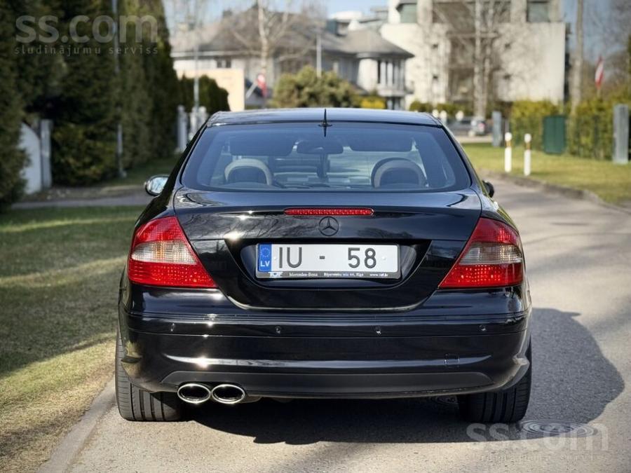 Melns Mercedes-Benz CLK 320 2006 Rīga, ar dzinēja tilpumu 3.00 L un nobraukumu 339 tūkst. km par 5990 €, foto 9 vietnē AUTOMOTO.COM.LV