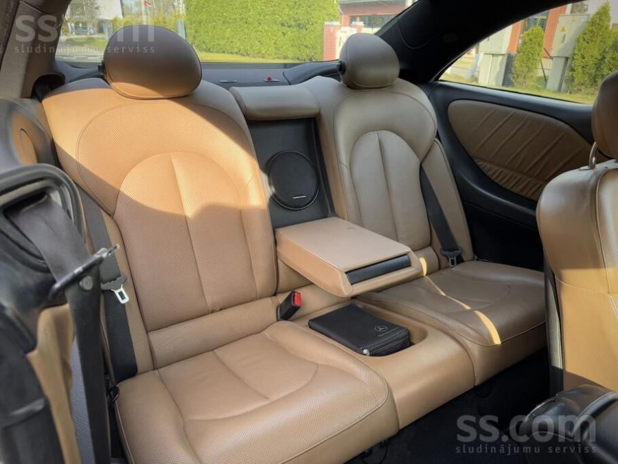 Melns Mercedes-Benz CLK 320 2006 Rīga, ar dzinēja tilpumu 3.00 L un nobraukumu 339 tūkst. km par 5990 €, foto 13 vietnē AUTOMOTO.COM.LV