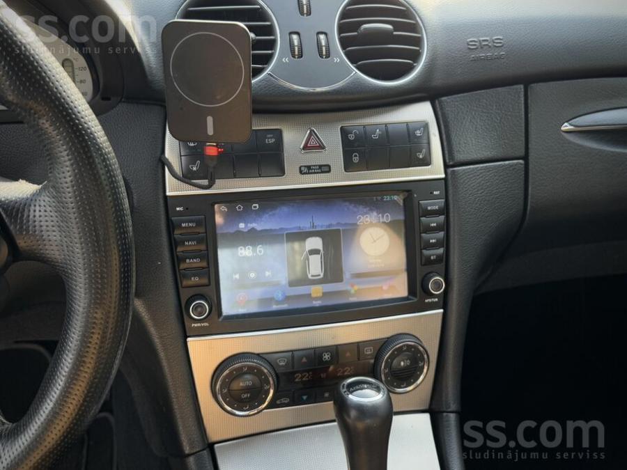 Melns Mercedes-Benz CLK 320 2006 Rīga, ar dzinēja tilpumu 3.00 L un nobraukumu 339 tūkst. km par 5990 €, foto 15 vietnē AUTOMOTO.COM.LV