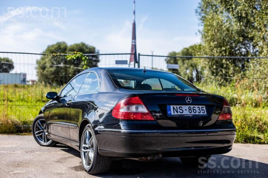 Melns Mercedes-Benz CLK 320 2006 Rīga, ar dzinēja tilpumu 3.00 L un nobraukumu 409 tūkst. km par 4490 €, foto 7 vietnē AUTOMOTO.COM.LV