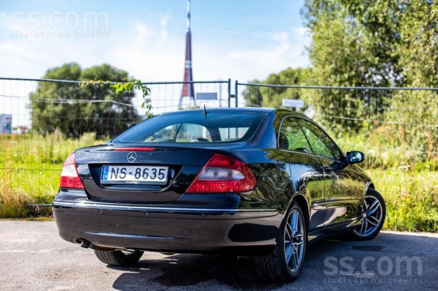 Melns Mercedes-Benz CLK 320 2006 Rīga, ar dzinēja tilpumu 3.00 L un nobraukumu 409 tūkst. km par 4490 €, foto 8 vietnē AUTOMOTO.COM.LV
