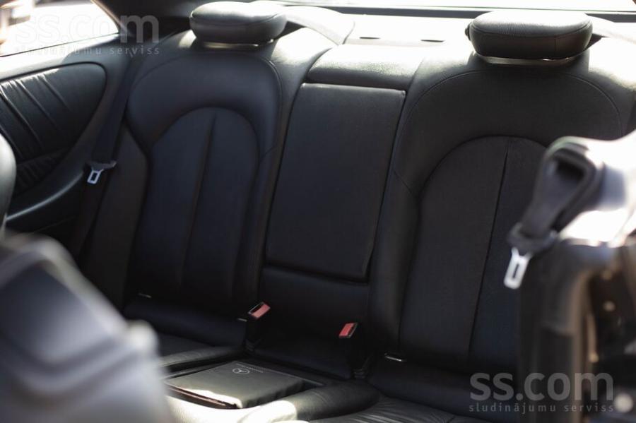 Melns Mercedes-Benz CLK 320 2006 Rīga, ar dzinēja tilpumu 3.00 L un nobraukumu 409 tūkst. km par 4490 €, foto 11 vietnē AUTOMOTO.COM.LV