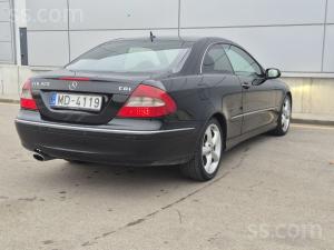 Melns Mercedes-Benz CLK 320 2008 Rīga, ar dzinēja tilpumu 3.00 L un nobraukumu 0 tūkst. km par 4990 €, foto 6 vietnē AUTOMOTO.COM.LV