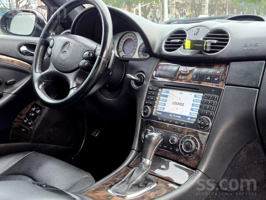 Melns Mercedes-Benz CLK 320 2008 Rīga, ar dzinēja tilpumu 3.00 L un nobraukumu 0 tūkst. km par 4990 €, foto 12 vietnē AUTOMOTO.COM.LV