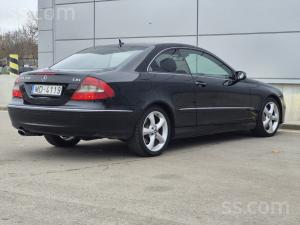 Black Mercedes-Benz CLK 320 2008 in Riga, with an engine capacity of 3.00 L and mileage of 0 thousand km for 4990 €, photo 7 on AUTOMOTO.COM.LV