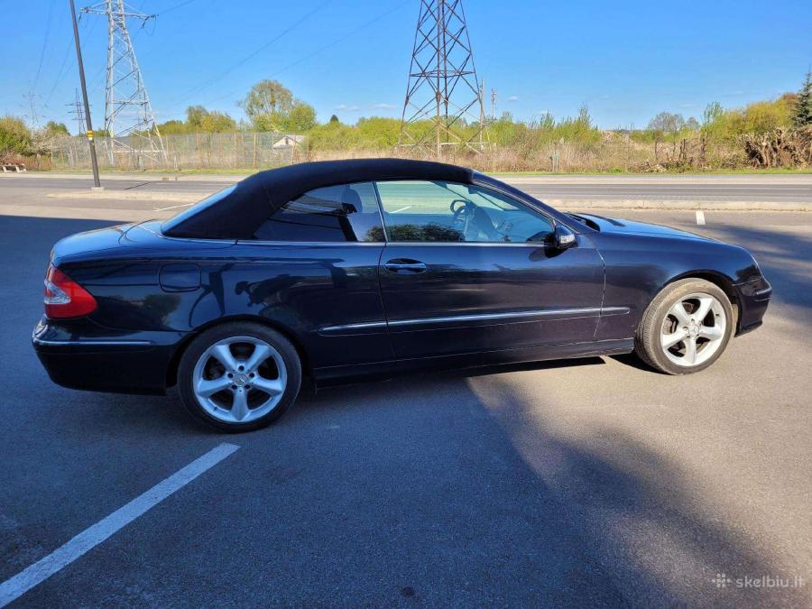 Blue Mercedes-Benz CLK 320 2005 in Kaunas, with an engine capacity of 3.20 L and mileage of 270 thousand km for 7200 €, photo 5 on AUTOMOTO.COM.LV