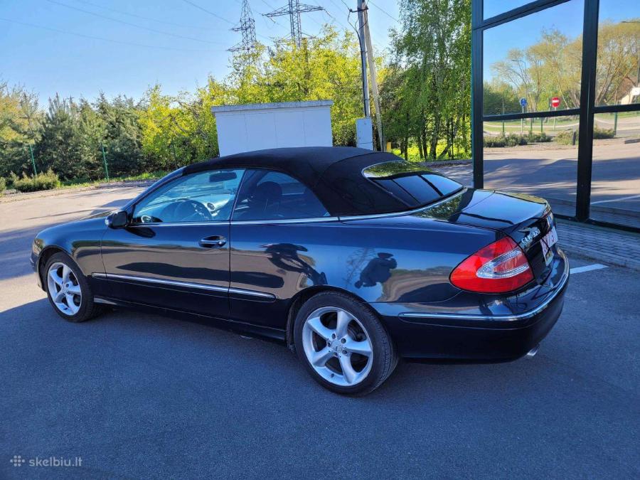 Blue Mercedes-Benz CLK 320 2005 in Kaunas, with an engine capacity of 3.20 L and mileage of 270 thousand km for 7200 €, photo 6 on AUTOMOTO.COM.LV