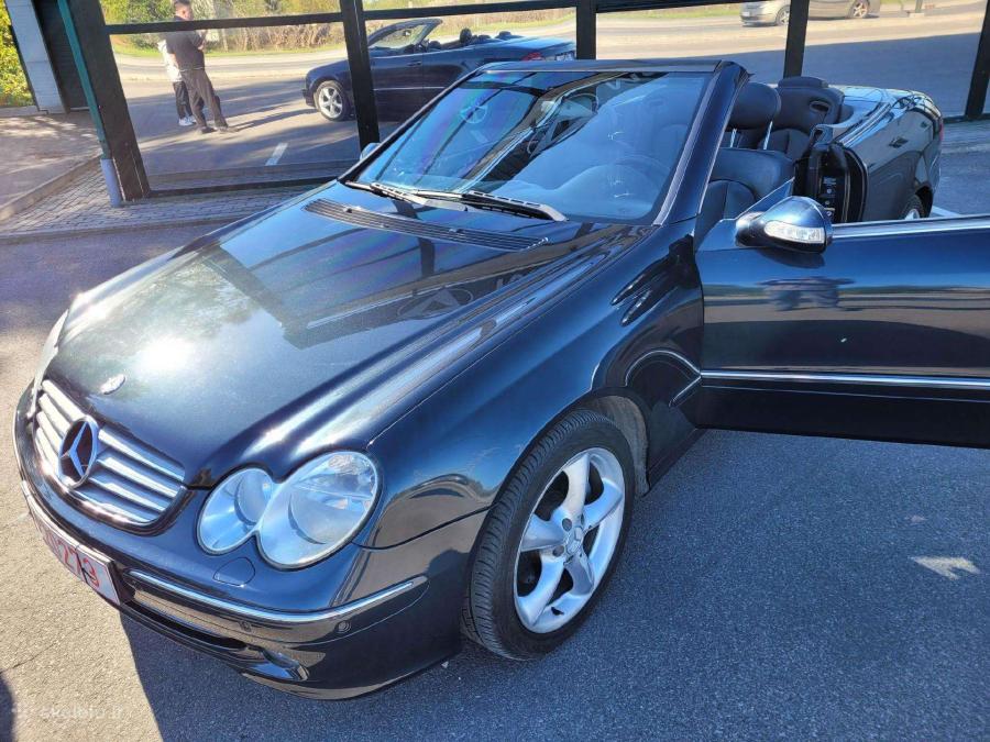Blue Mercedes-Benz CLK 320 2005 in Kaunas, with an engine capacity of 3.20 L and mileage of 270 thousand km for 7200 €, photo 9 on AUTOMOTO.COM.LV