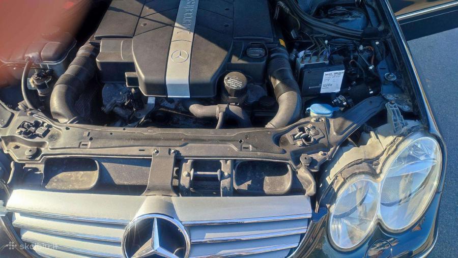 Blue Mercedes-Benz CLK 320 2005 in Kaunas, with an engine capacity of 3.20 L and mileage of 270 thousand km for 7200 €, photo 19 on AUTOMOTO.COM.LV