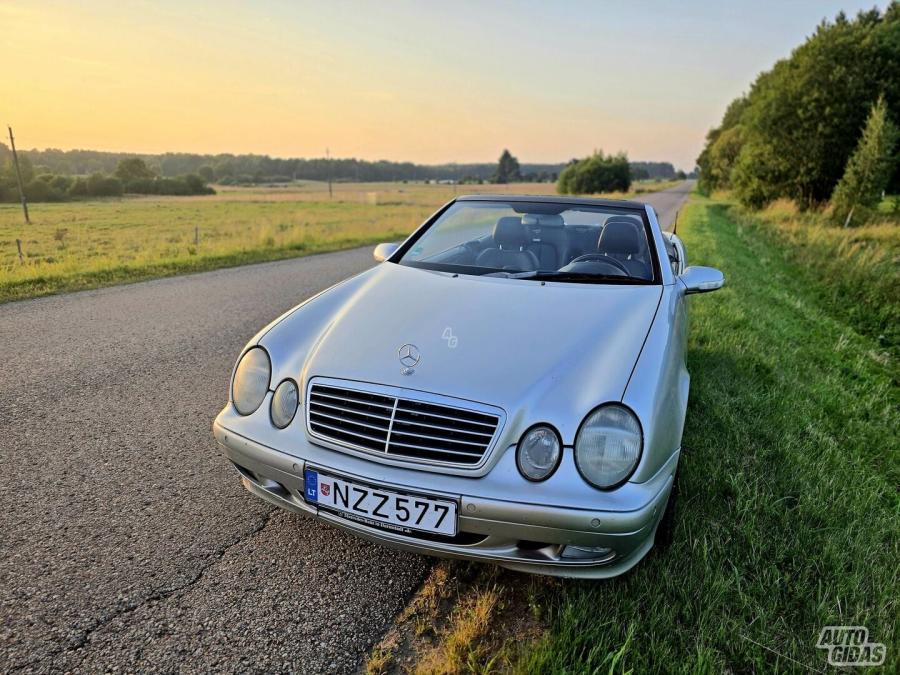Mercedes-Benz CLK 320 2001 Viļņa, ar dzinēja tilpumu 3.20 L un nobraukumu 230 tūkst. km par 4150 €, foto 3 vietnē AUTOMOTO.COM.LV