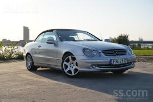 Mercedes-Benz CLK 320 2003 in Riga, with an engine capacity of 3.20 L and mileage of 164 thousand km for 8500 €, photo  on AUTOMOTO.COM.LV
