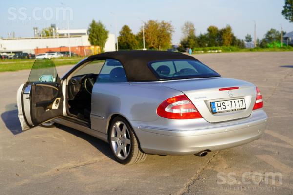 Mercedes-Benz CLK 320 2003 in Riga, with an engine capacity of 3.20 L and mileage of 164 thousand km for 8500 €, photo 3 on AUTOMOTO.COM.LV