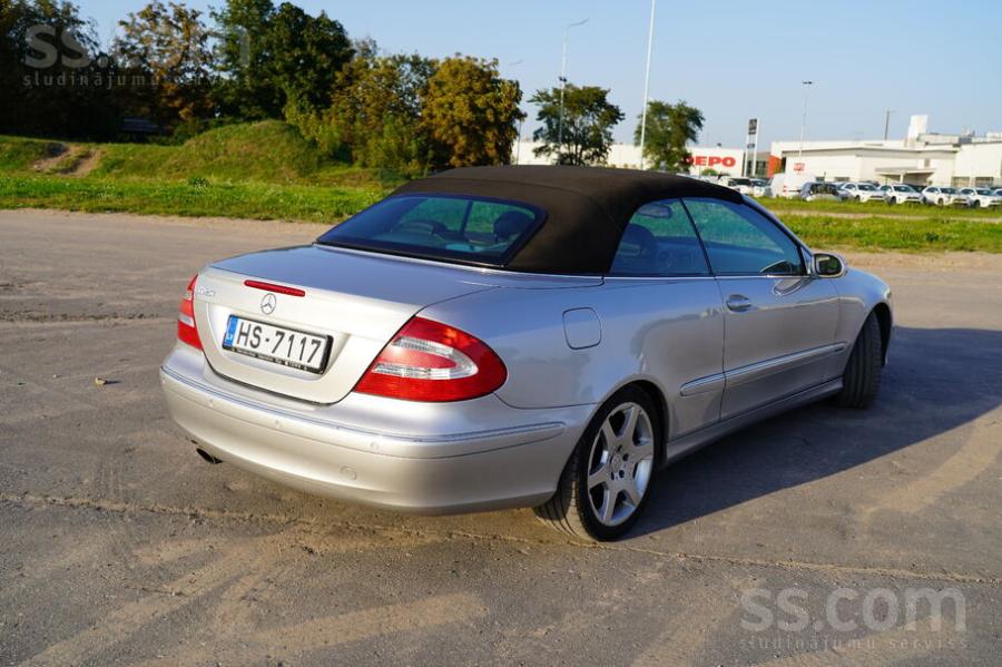 Мерседес ЦЛК 320 2003 в Рига, объемом двигателя 3.20 л и пробегом 164 тыс. км за 8500 €, фото 5 на AUTOMOTO.COM.LV