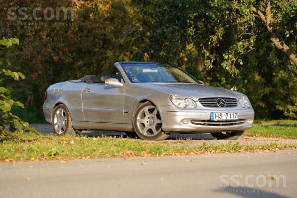 Mercedes-Benz CLK 320 2003 in Riga, with an engine capacity of 3.20 L and mileage of 164 thousand km for 8500 €, photo 5 on AUTOMOTO.COM.LV