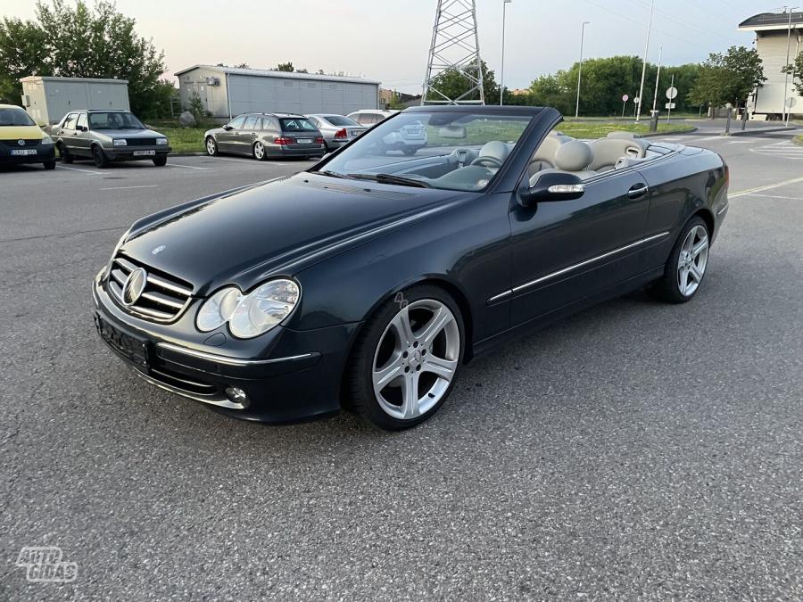 Mercedes-Benz CLK 320 2003 Kauņa, ar dzinēja tilpumu 3.20 L un nobraukumu 320 tūkst. km par 3500 €, foto 1 vietnē AUTOMOTO.COM.LV