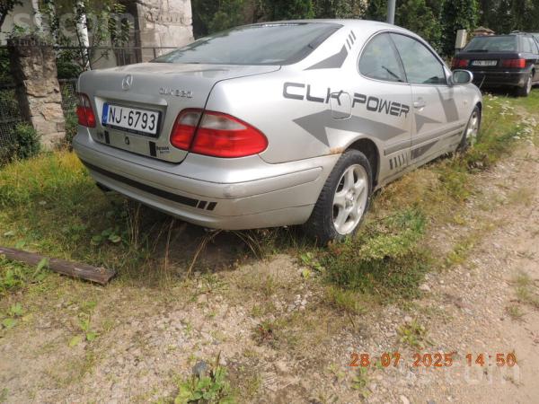 Mercedes-Benz CLK 320 1999 Rīga, ar dzinēja tilpumu 3.20 L un nobraukumu 212 tūkst. km par 1990 €, foto 3 vietnē AUTOMOTO.COM.LV