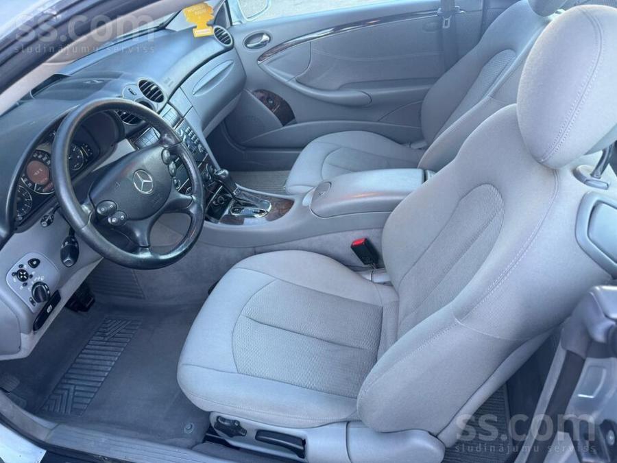 Mercedes-Benz CLK 320 2006 Rīga, ar dzinēja tilpumu 3.00 L un nobraukumu 261 tūkst. km par 4500 €, foto 4 vietnē AUTOMOTO.COM.LV