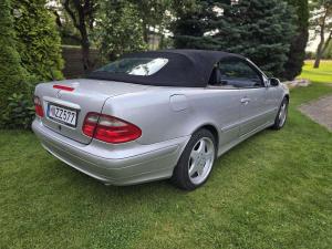 Grey Mercedes-Benz CLK 320 2001 in Vilnius, with an engine capacity of 3.20 L and mileage of 230 thousand km for 4450 €, photo 5 on AUTOMOTO.COM.LV