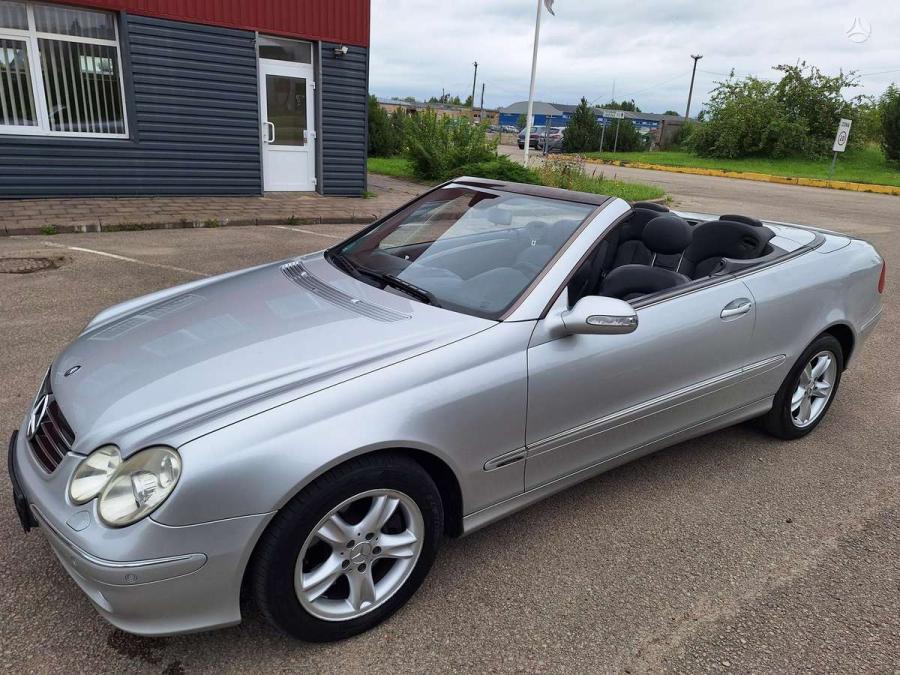 Pelēks Mercedes-Benz CLK 320 2003 Telšiai, ar dzinēja tilpumu 3.20 L un nobraukumu 245 tūkst. km par 5600 €, foto 10 vietnē AUTOMOTO.COM.LV