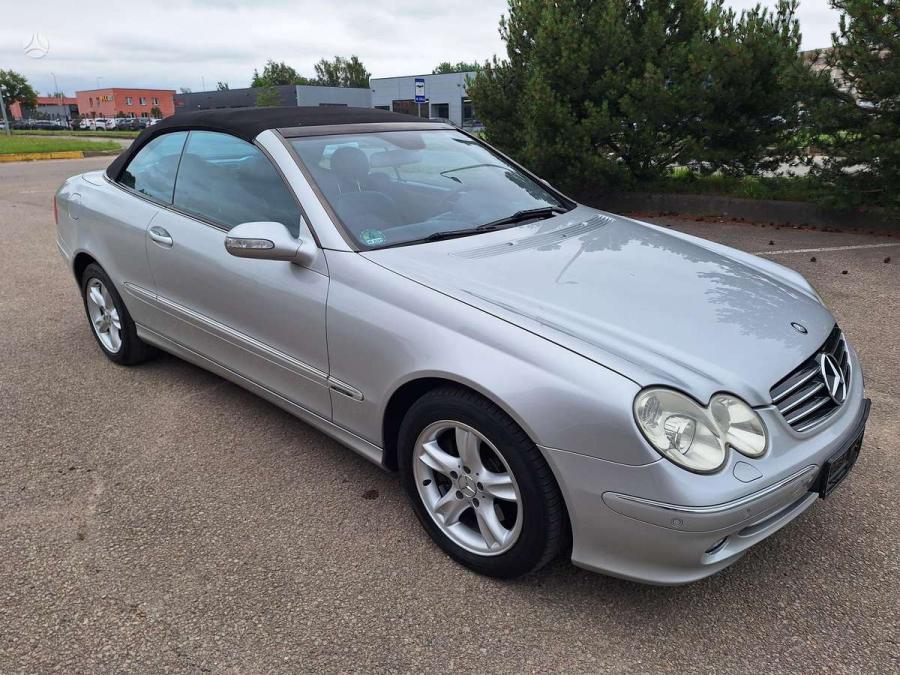 Pelēks Mercedes-Benz CLK 320 2003 Telšiai, ar dzinēja tilpumu 3.20 L un nobraukumu 245 tūkst. km par 5600 €, foto 11 vietnē AUTOMOTO.COM.LV