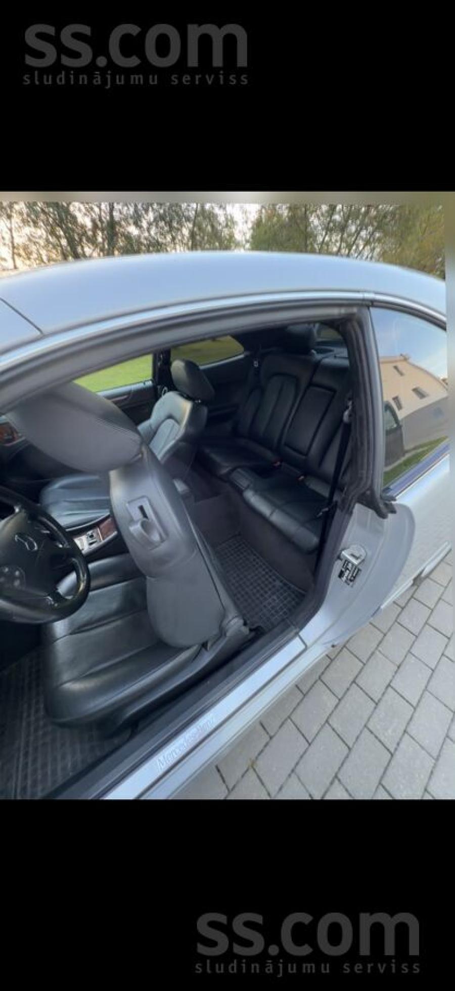 Pelēks Mercedes-Benz CLK 320 1999 Balvi, ar dzinēja tilpumu 3.20 L un nobraukumu 230 tūkst. km par 3500 €, foto 9 vietnē AUTOMOTO.COM.LV