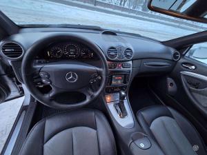 Grey Mercedes-Benz CLK 320 2002 in Vilnius, with an engine capacity of 3.20 L and mileage of 286 thousand km for 4750 €, photo 12 on AUTOMOTO.COM.LV