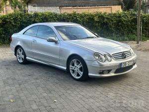 Серый Мерседес ЦЛК 320 2003 в Рига, объемом двигателя 3.20 л и пробегом 332 тыс. км за 2310 €, фото 4 на AUTOMOTO.COM.LV