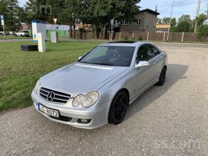 Pelēks Mercedes-Benz CLK 320 2005 Rīga, ar dzinēja tilpumu 3.00 L un nobraukumu 424 tūkst. km par 4000 €, foto  vietnē AUTOMOTO.COM.LV