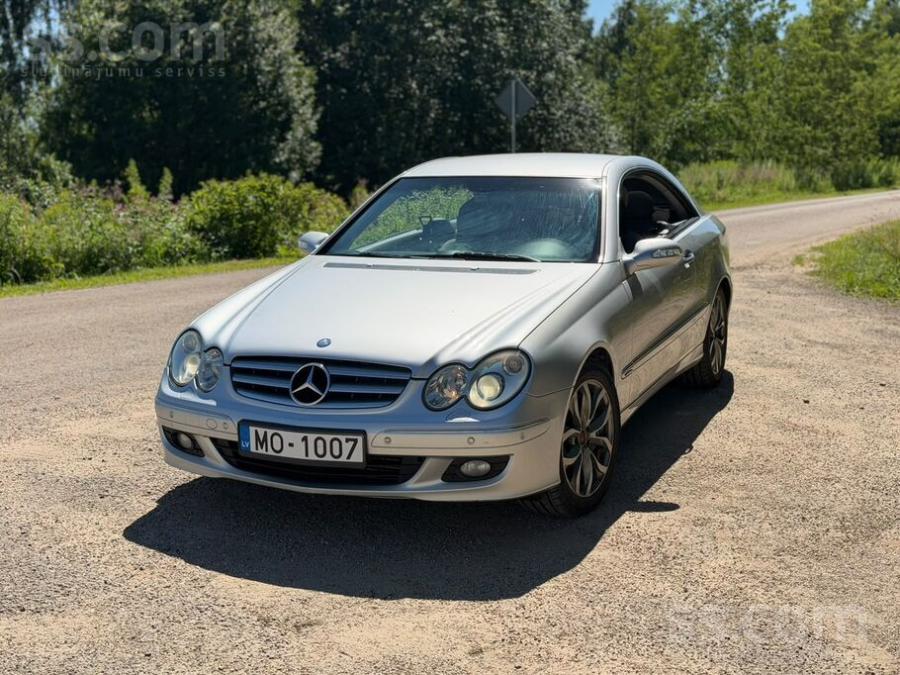 Grey Mercedes-Benz CLK 320 2006 in Ludza, with an engine capacity of 3.00 L and mileage of 0 thousand km for 5200 €, photo 1 on AUTOMOTO.COM.LV